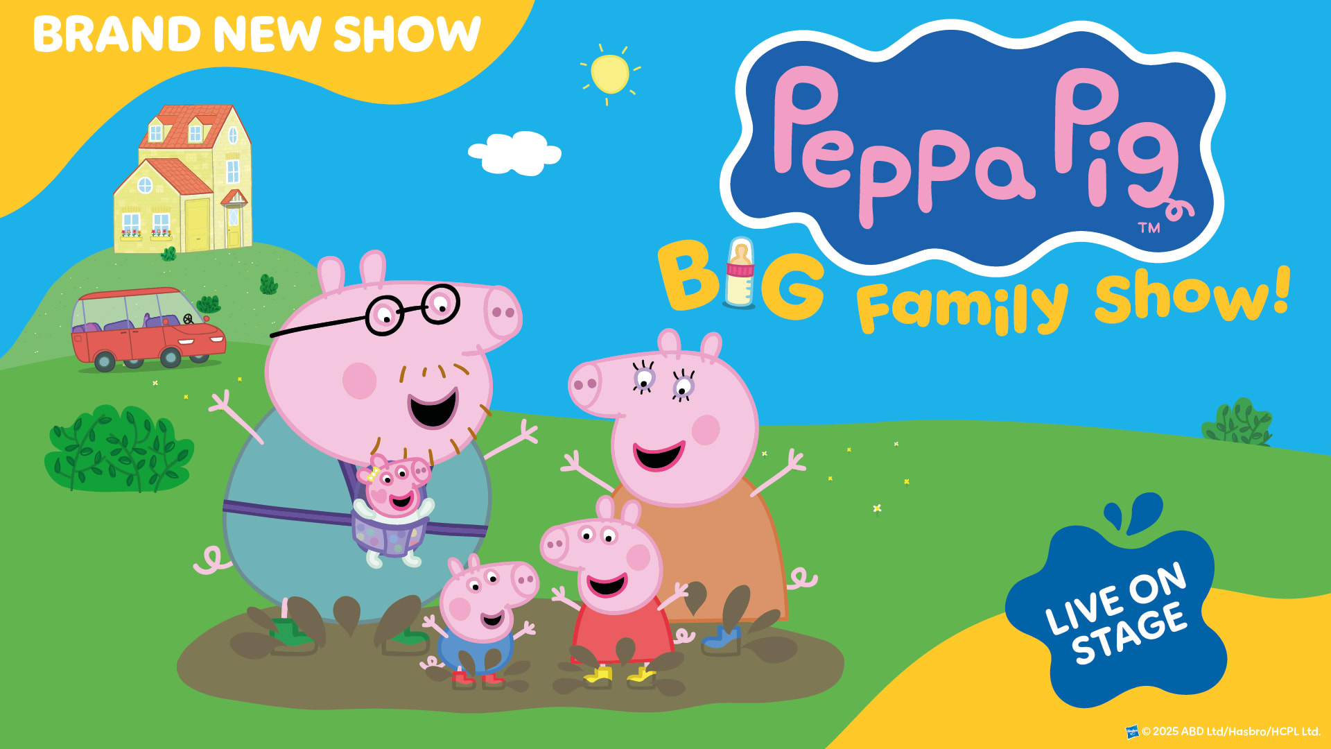Peppa Pig's Big Family Show Tickets | New Wimbledon Theatre in Wimbledon | ATG Tickets